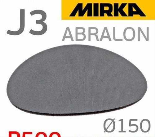 Круг на поролоне ф150 Mirka Abralon J3 (Р500)