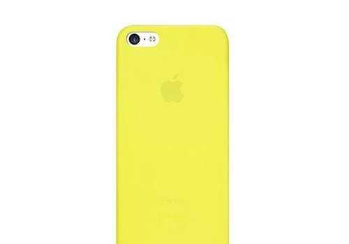 Чехол для iPhone 5c Ozaki OCoat - 0.3mm Jelly Yell