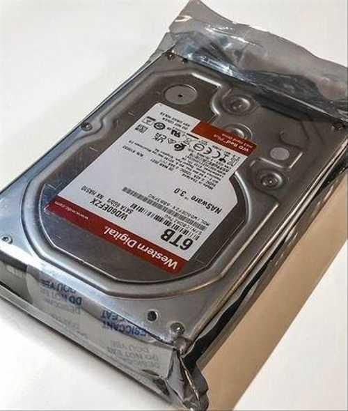 Жесткий диск WD Red Plus 6тб (WD60efzx)