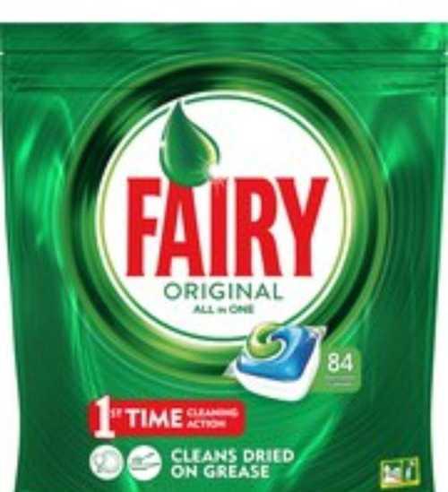 Таблетки для ппм Fairy original 84шт