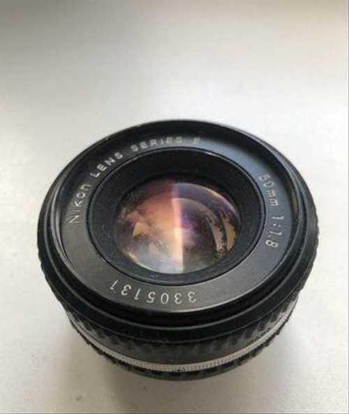 Объектив nikon lense series e 50mm