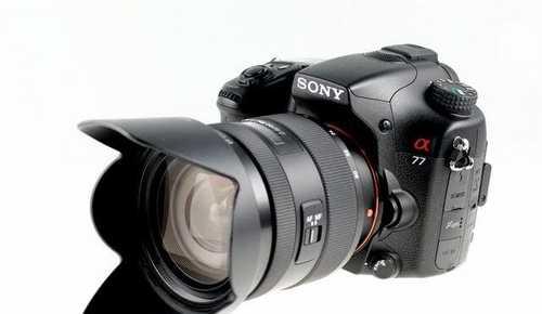 Фотоаппарат Sony Alpha ilca-A77+ объектив 16-50