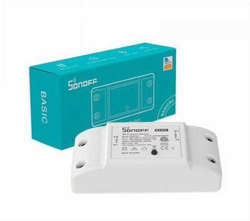 Реле Sonoff DIY Basic R2, 10A, 10-240V, WiFi