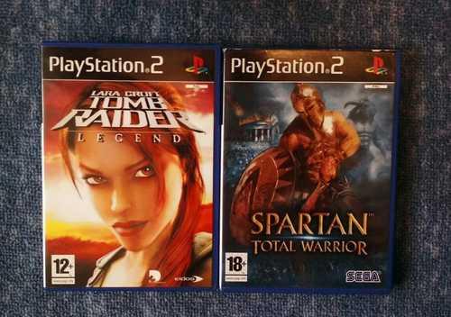 Tomb Rider Legend и Spartan для PS2