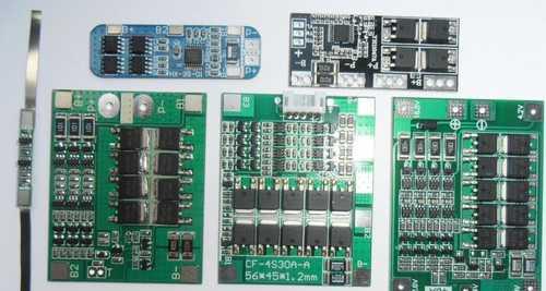 Плата защиты 20-60А BMS 1s 2s 3s 4s 5s 6s 7s