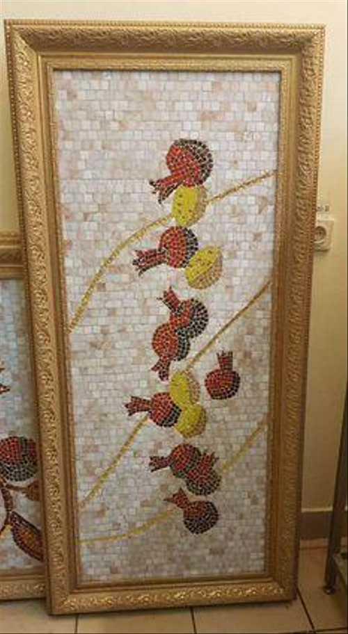Картина из керамической мозаики