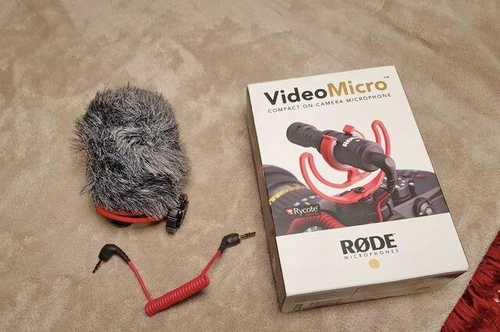 Микрофон Rode Video Micro. Состояние нового