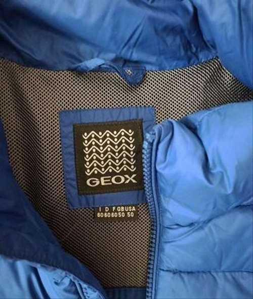 Куртка демисезонная мужская geox 52-54