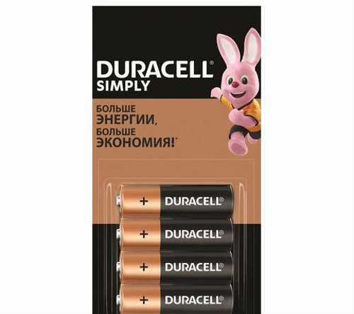 Батарейка Duracell Simply BL 4х4/16 Оригинал