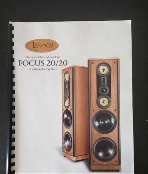 Инструкция (manual) от Legacy Focus 20/20