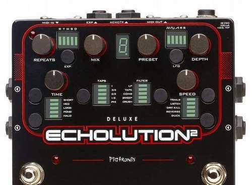 Гитарная педаль Pigtronix Echolution 2 Deluxe