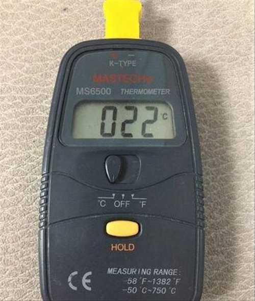 Цифровой термометр Mastech MS6500