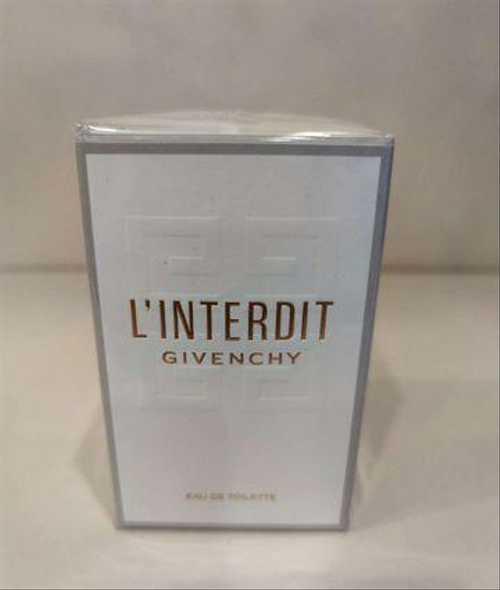Givenchy L'Interdit Eau De Toilette 50мл оригинал