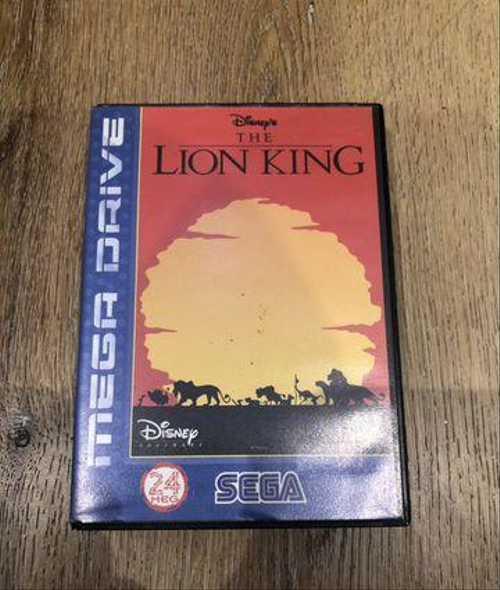 Sega Lion King Европейский регион PAL