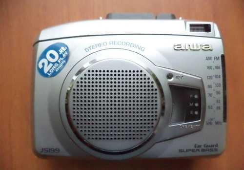 Aiwa HS-JS199 радио кассетный плеер-рекордер