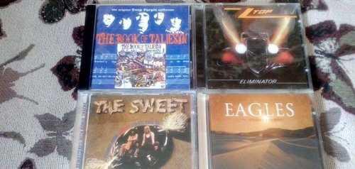 CD Deep Purple.ZZ TOP.Sweet.Eagles