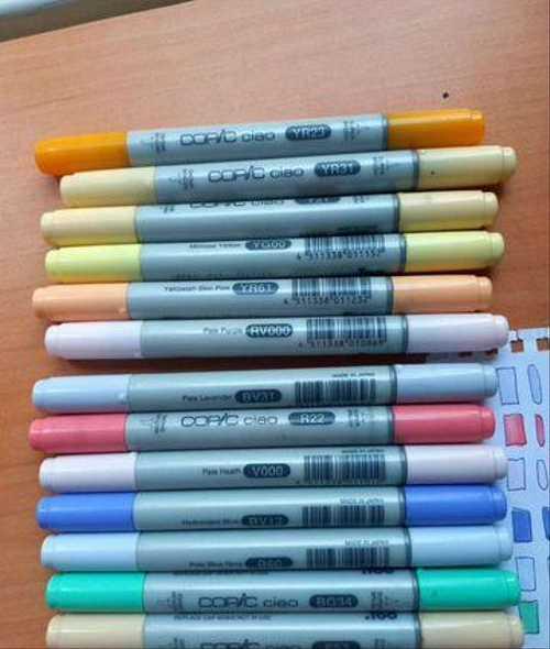 Японские маркеры copic ciao по штуке