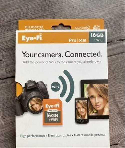 Wi-Fi адаптер Eye-Fi SD card Wi-Fi