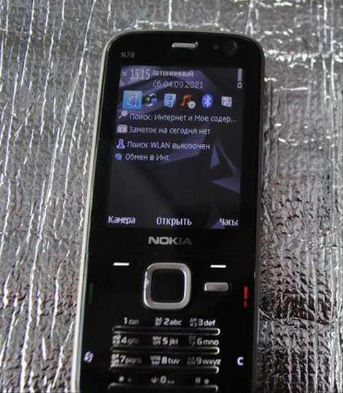 Nokia N78 отличное состояние