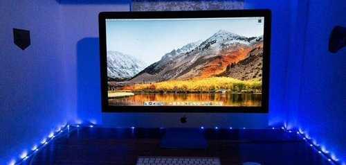 Apple iMac 27 +клавиатура +мышка +кабелькаквнешний
