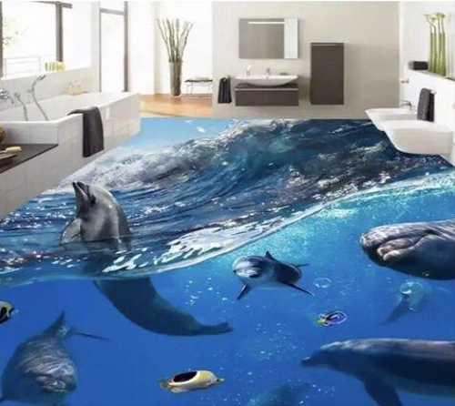 Эпоксидная смола 3 D полы