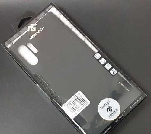 Силиконовый чехол для Samsung Note 10 Pro черный