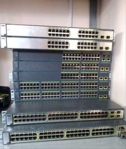 Cisco коммутаторы и маршрутизатор