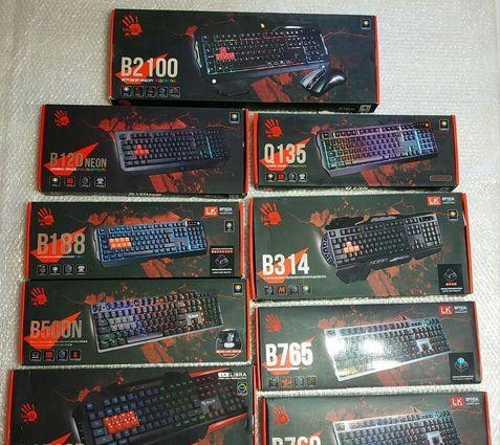 Игровые клавиатуры a4Tech Bloody все модели