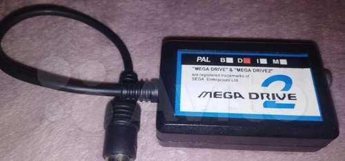 Переходник sega mega drive 2 pal AV IN - TV OUT