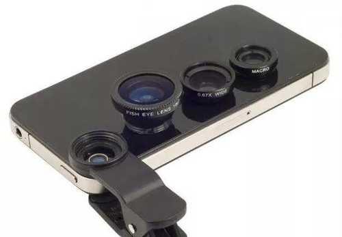 Объективы для iPhone 4/4s Fish Eye