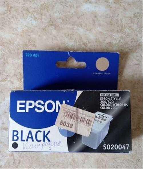 Картридж Epson s020047