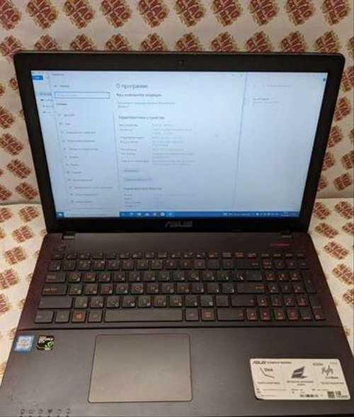 Ноутбук Asus Core i5-6300hq(кир)