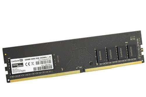 Оперативная память Exegate DDR4 8Gb 2400Mhz новая