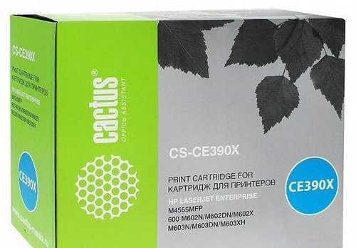 Новый картридж Cactus CS-CE390X для HP LaserJet