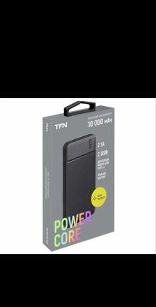 Внешний аккумулятор TFN 10000mAh Power Core Black