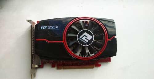 Видеокарта на запчасти AMD Radeon R7 250x