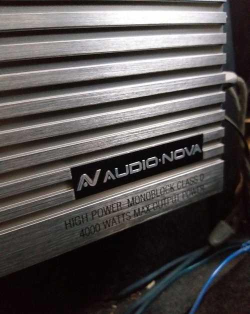Усилитель автомобильный класса D audio nova aa1.20