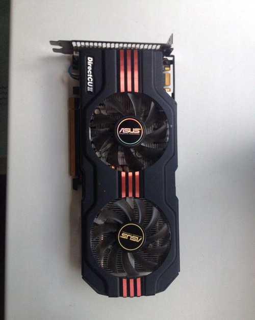 Видеокарта asus gtx 560 directcu II top