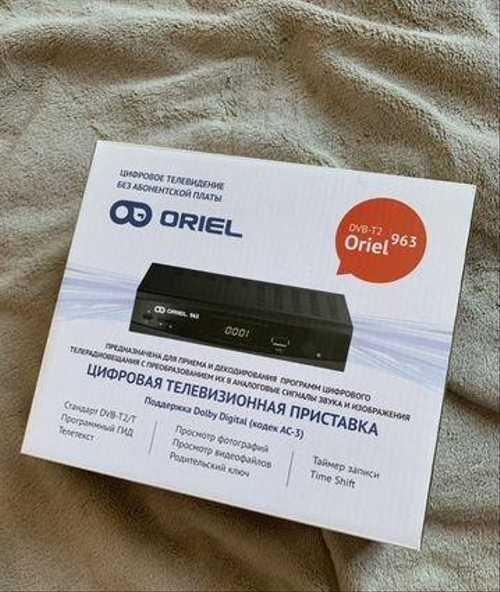 TV-тюнер (приставка) Oriel 963 (DVB-T2)