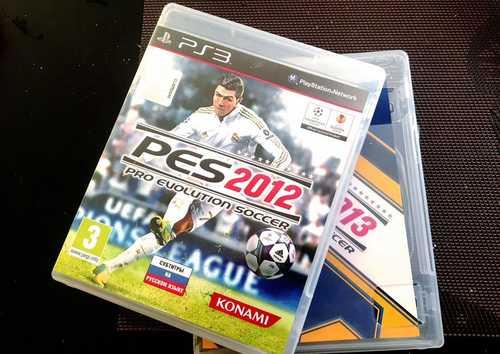Две игры PES 2012 2013 для Sony PS3