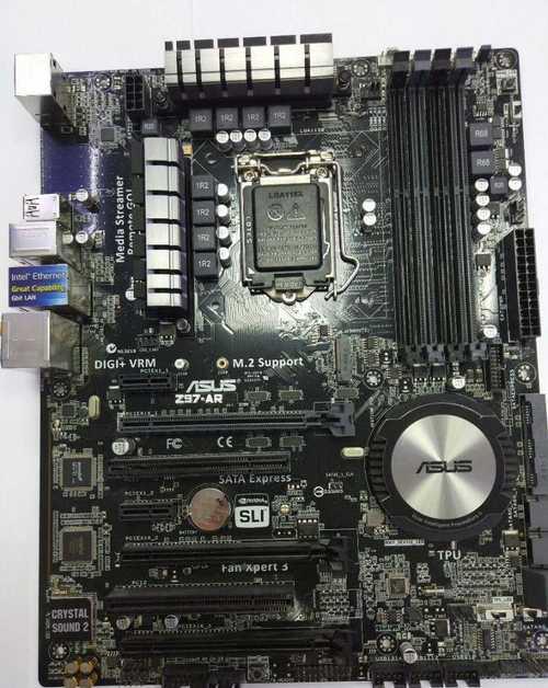 Материнская плата Asus z97-AR LGA1150 cокет 1150