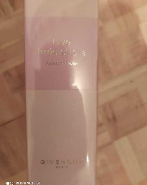 Givenchy Live Irresistible Rosy Crush оригинал 75m