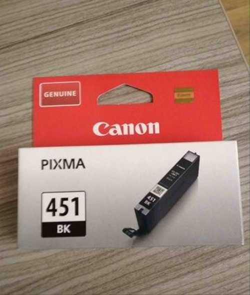 Картридж Оригинальный Canon CLI-451BK