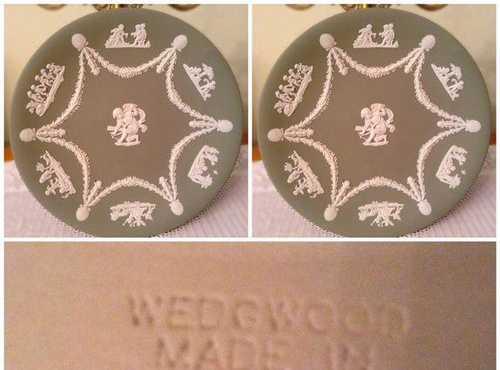 Wedgwood. 2 большие декоративные тарелки