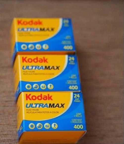 Фотопленка kodak ultramax 400 24 кадра