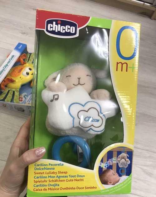Подвесная игрушка мобиль овечка Chicco чикко