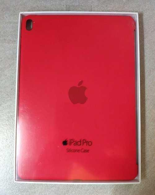 Клип кейс Apple Silicon Case iPad Pro 9'7 красный