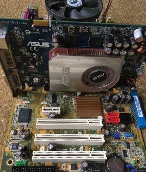 Связка asus P5KPL-C Intel Pentium E5700 3.0 GHz