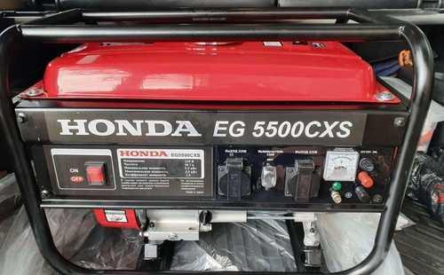 Бензиновый генератор Honda eg5500cxs