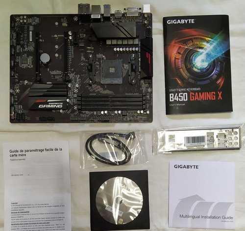 Материнская плата Gigabyte B450 Gaming X